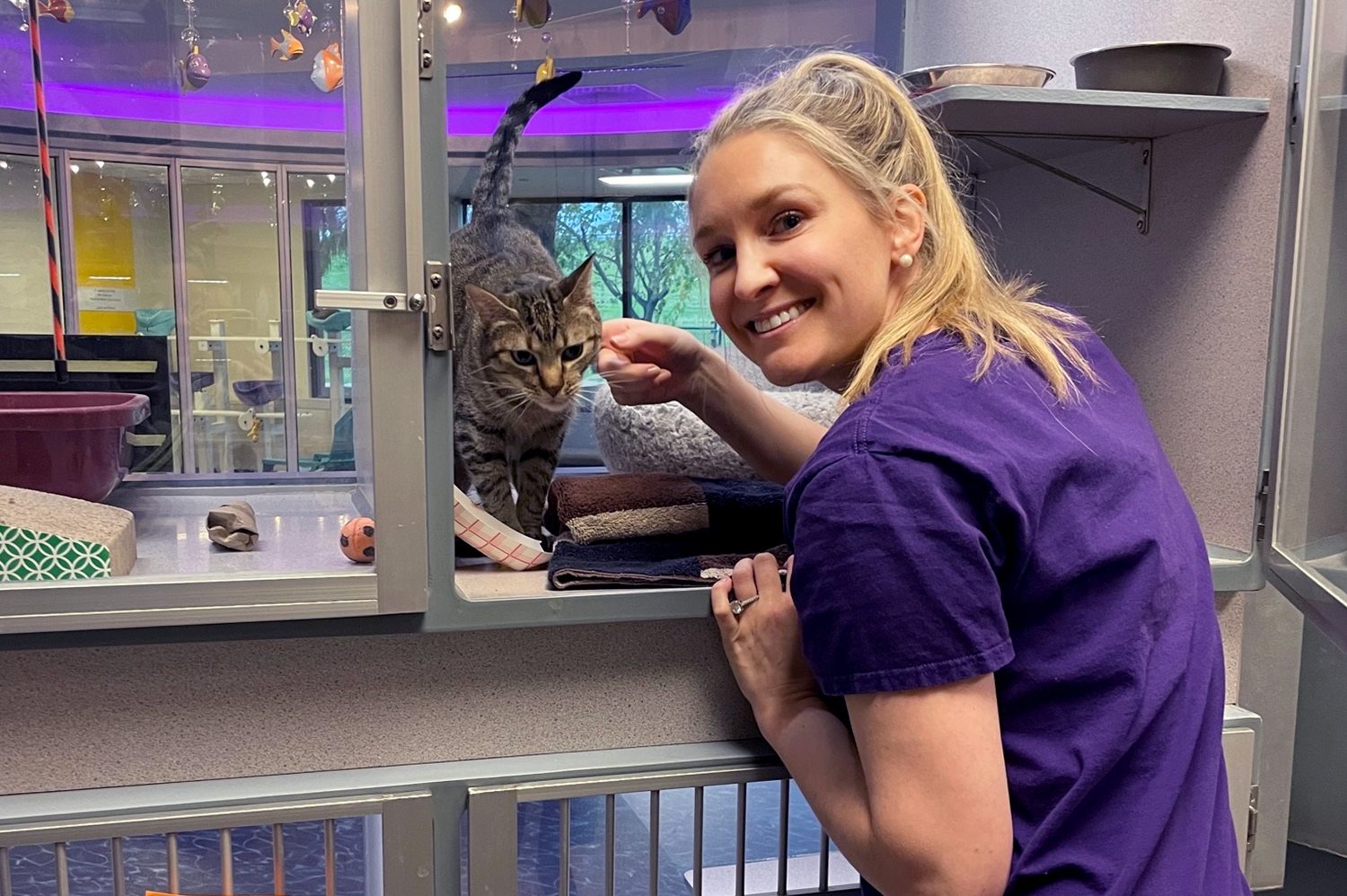 SPCA of Texas | Purrr-fect Caregiver - Volunteer of the Month - November 2022 - SPCA of Texas