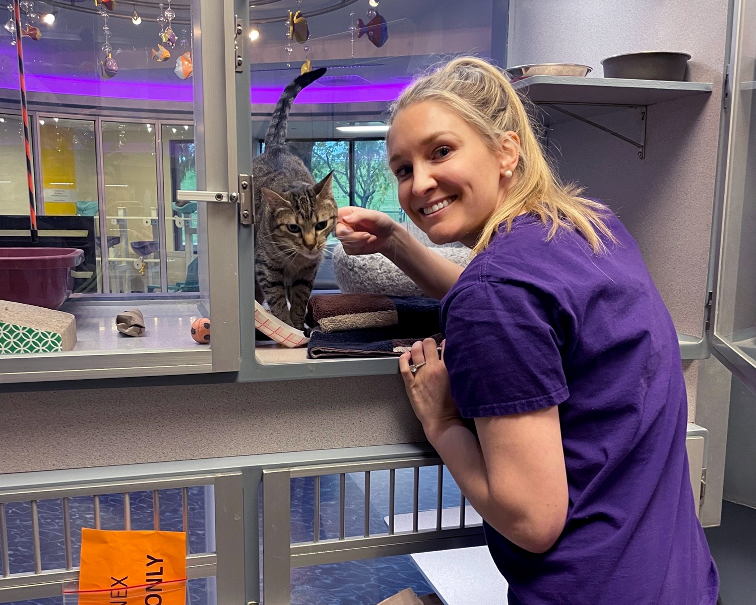 SPCA of Texas | Purrr-fect Caregiver - Volunteer of the Month - November 2022 - SPCA of Texas